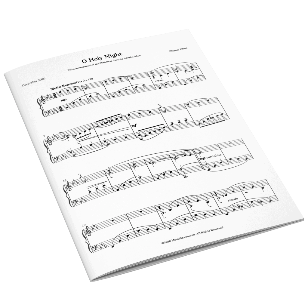 O Holy Night - Shaun Choo - Pianist | Composer | Teacher